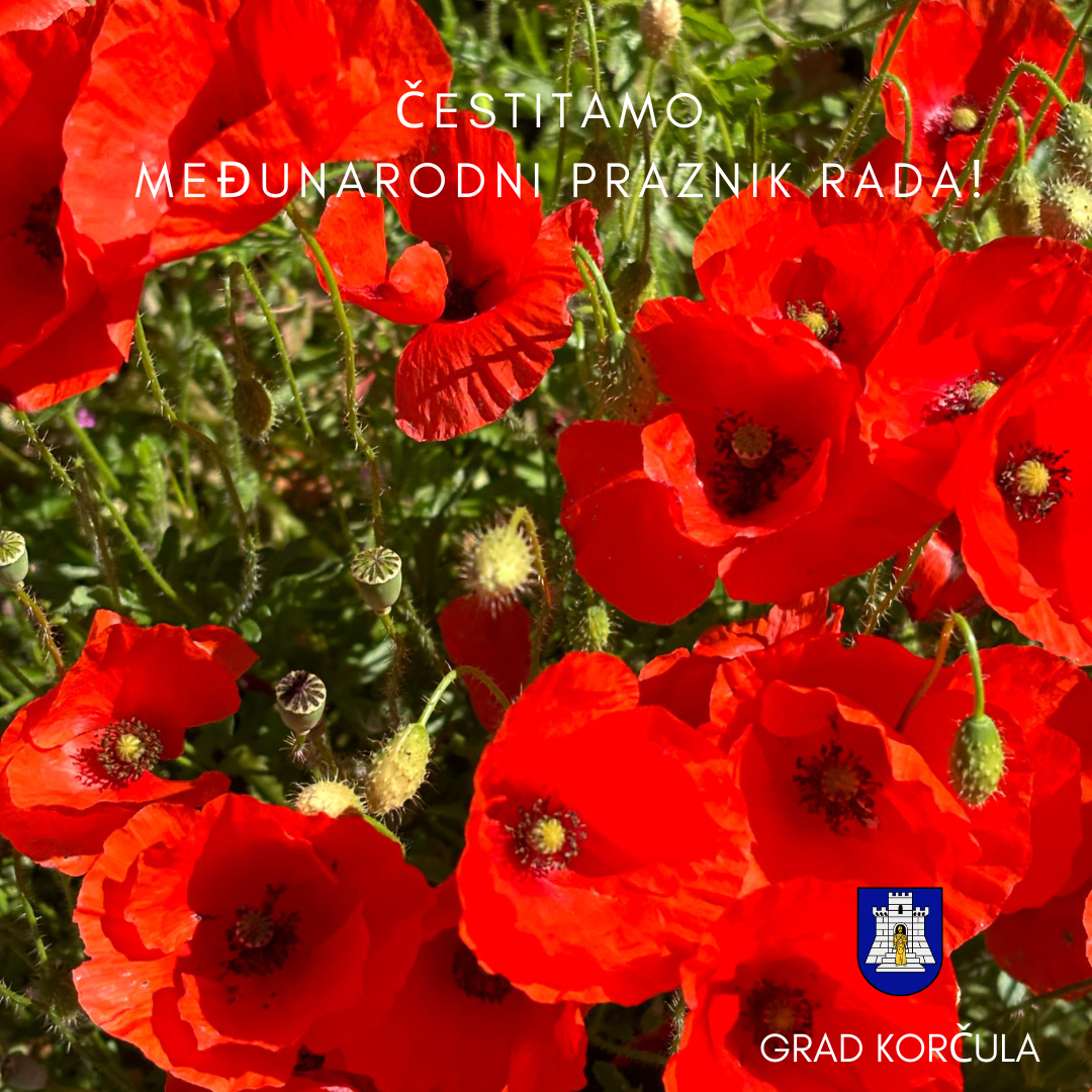 Čestitka za Međunarodni praznik rada - Korčula